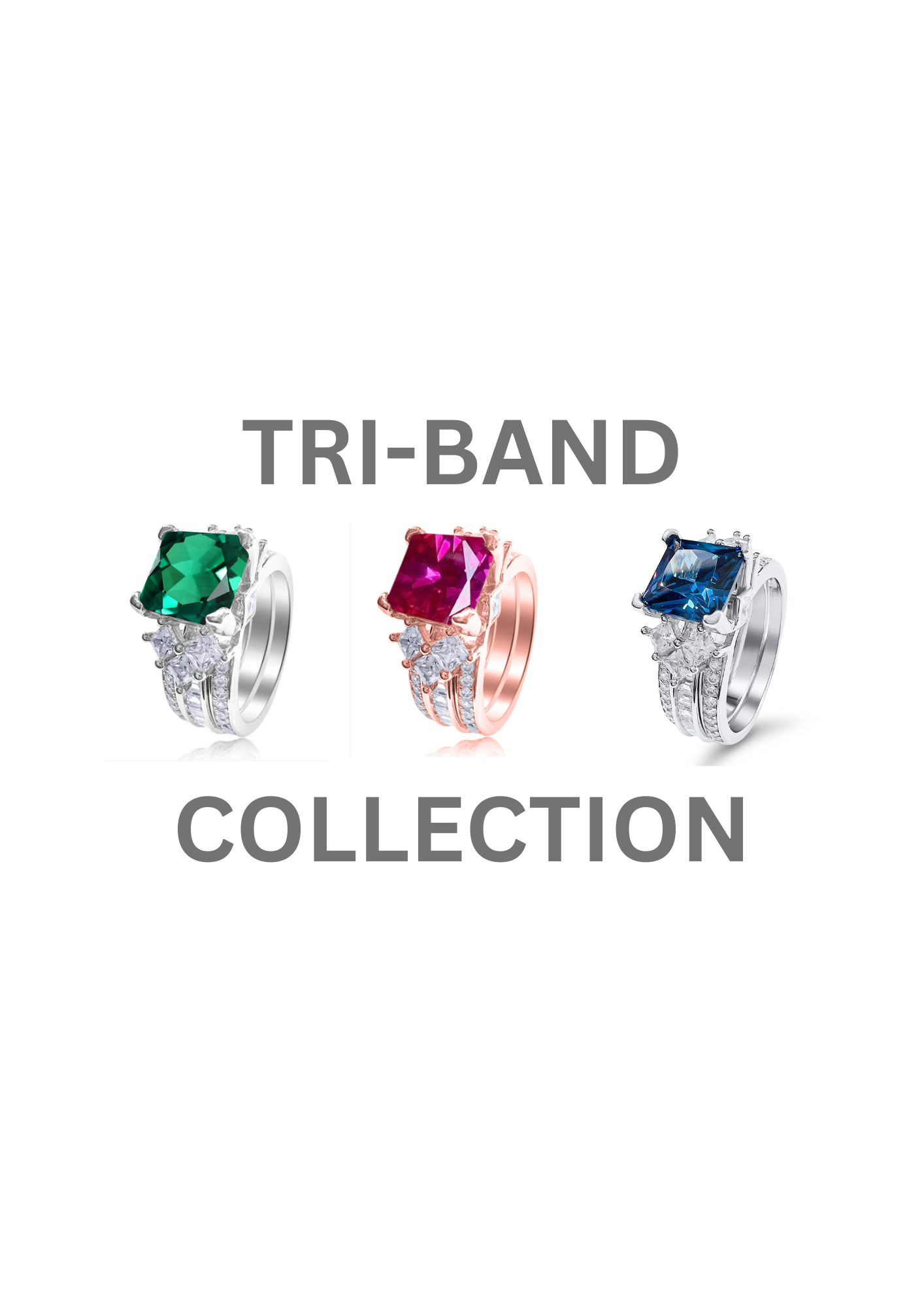 Tri-Band Collection – Page 3 – Pink Ice Jewelry